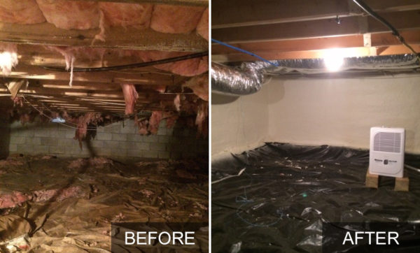 Crawl Space Insulation & Conditioning - Spray Foam Technologies